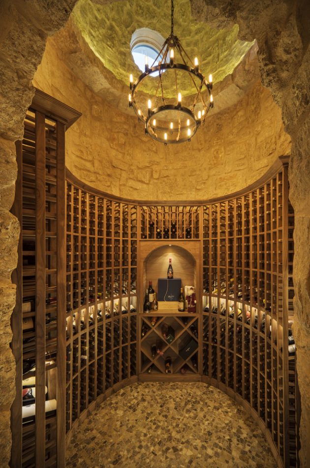 18 Lavish Mediterranean Wine Cellar Designs For Your Luxury Estate