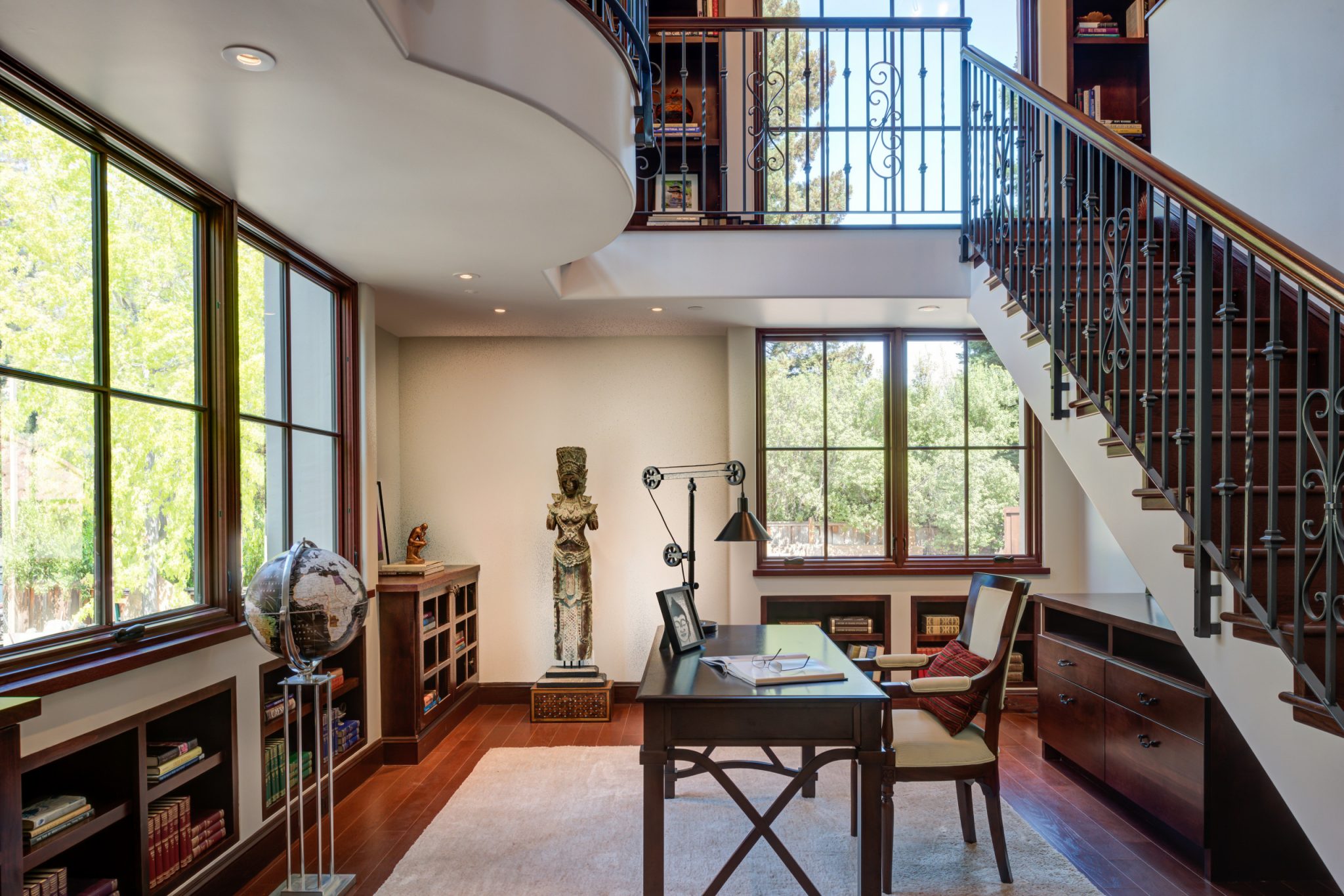 18 Stately Mediterranean Home Office Designs You Won't Want To Leave