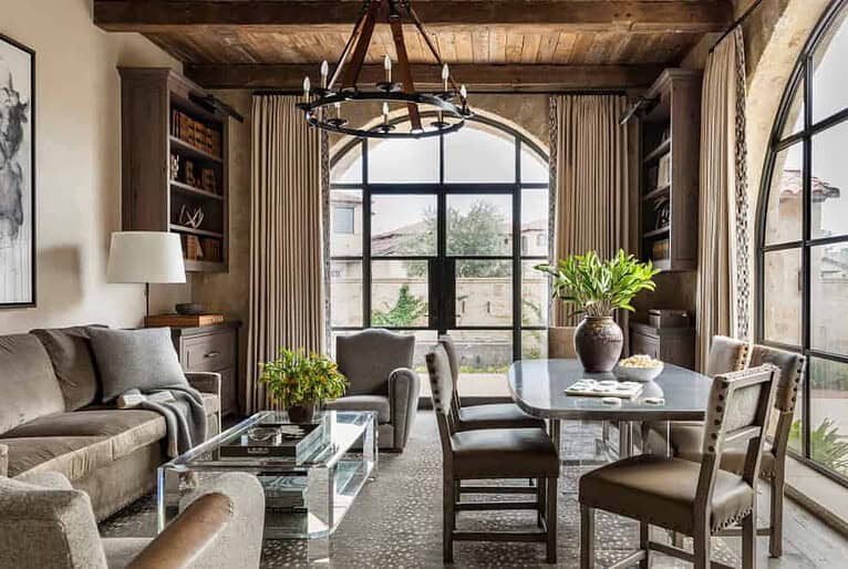 18 Stately Mediterranean Home Office Designs You Won't Want To Leave