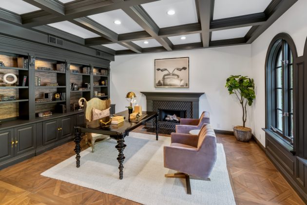 18 Stately Mediterranean Home Office Designs You Won't Want To Leave