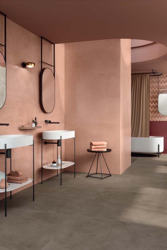 Project Ideas That Will Make Pink Burnt Cement the Star of The Room