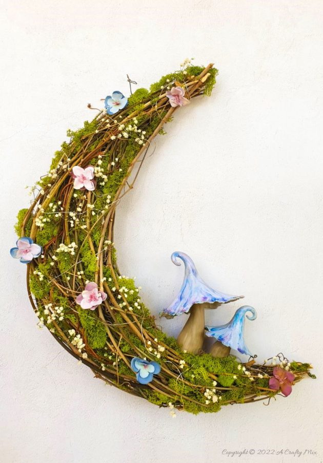 15 Sublime DIY Moon Wreath Ideas For Your Unique Home Décor