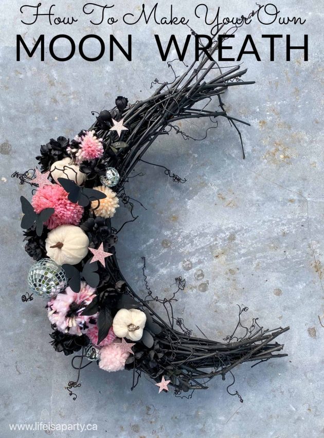 15 Sublime DIY Moon Wreath Ideas For Your Unique Home Décor