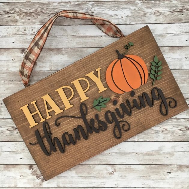 16 Adorable Thanksgiving Sign Designs For Every Corner Of Your Home