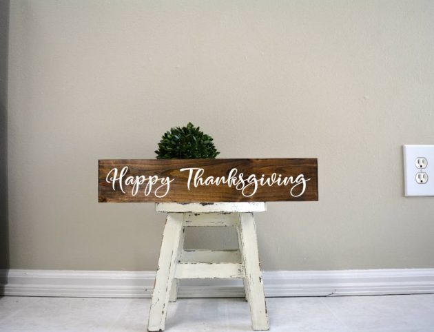 16 Adorable Thanksgiving Sign Designs For Every Corner Of Your Home