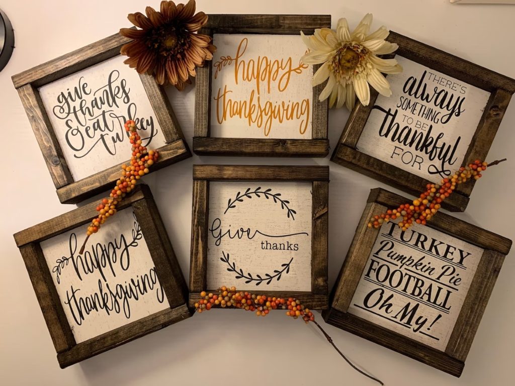 16 Adorable Thanksgiving Sign Designs For Every Corner Of Your Home