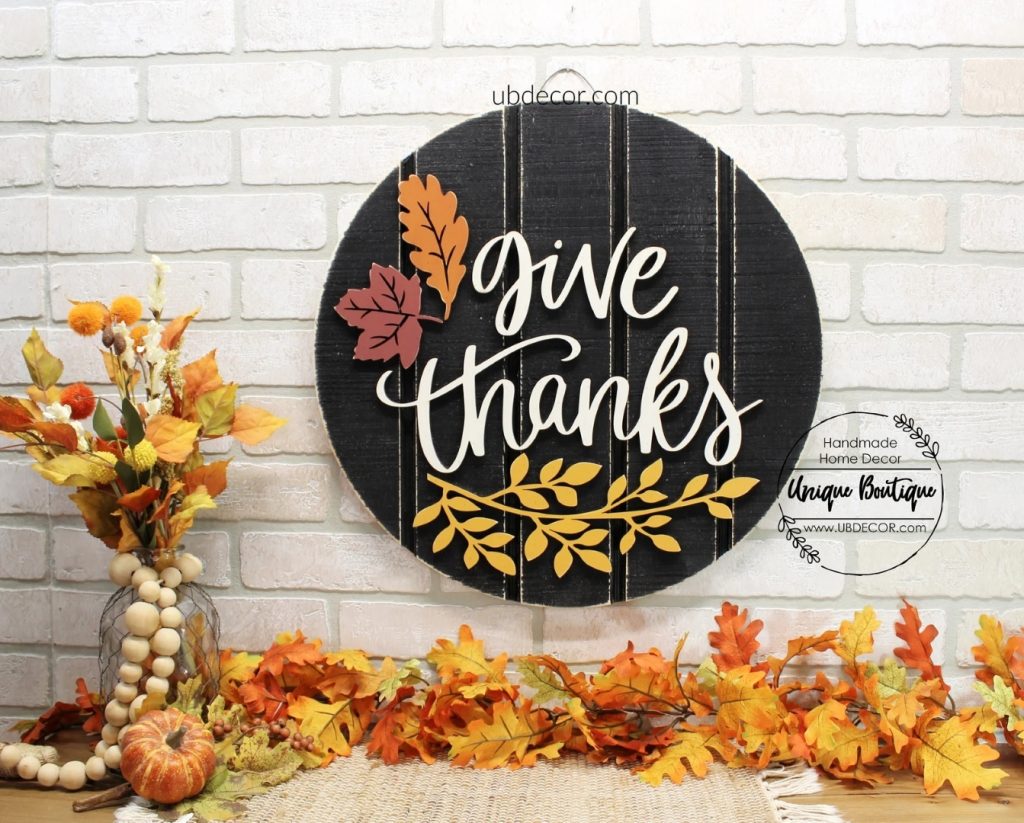 16 Adorable Thanksgiving Sign Designs For Every Corner Of Your Home
