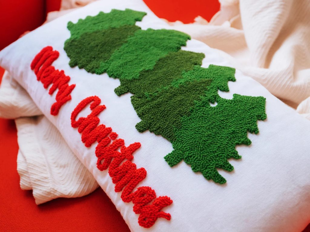 17 Merry & Bright Christmas Pillow Cover Designs You Will Want