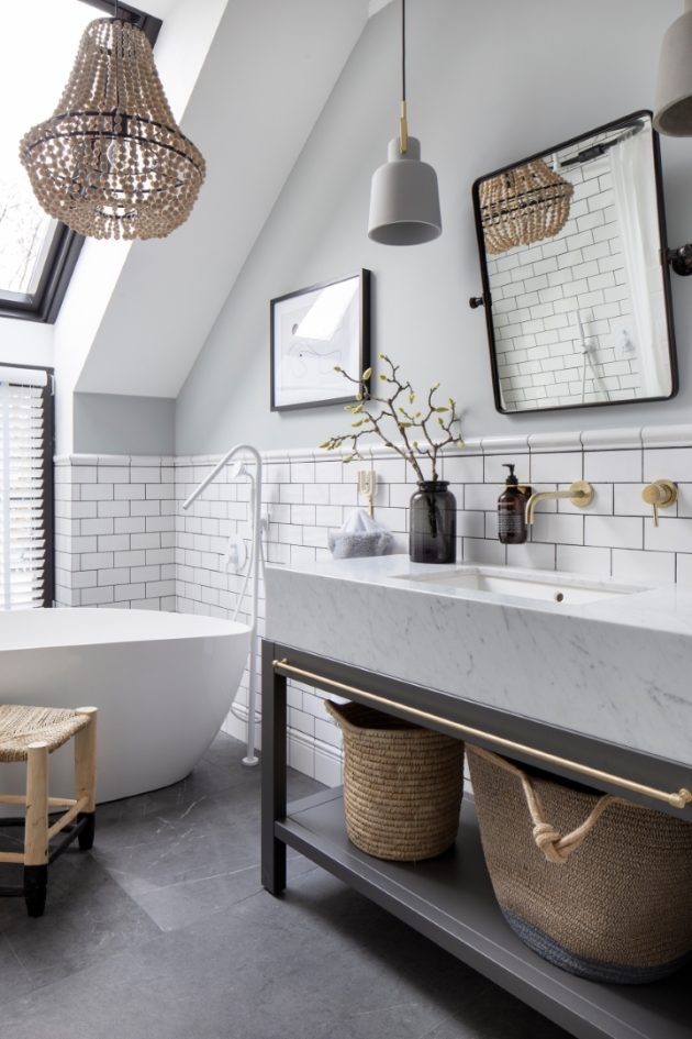 18 Amazing Scandinavian Bathroom Interior Designs