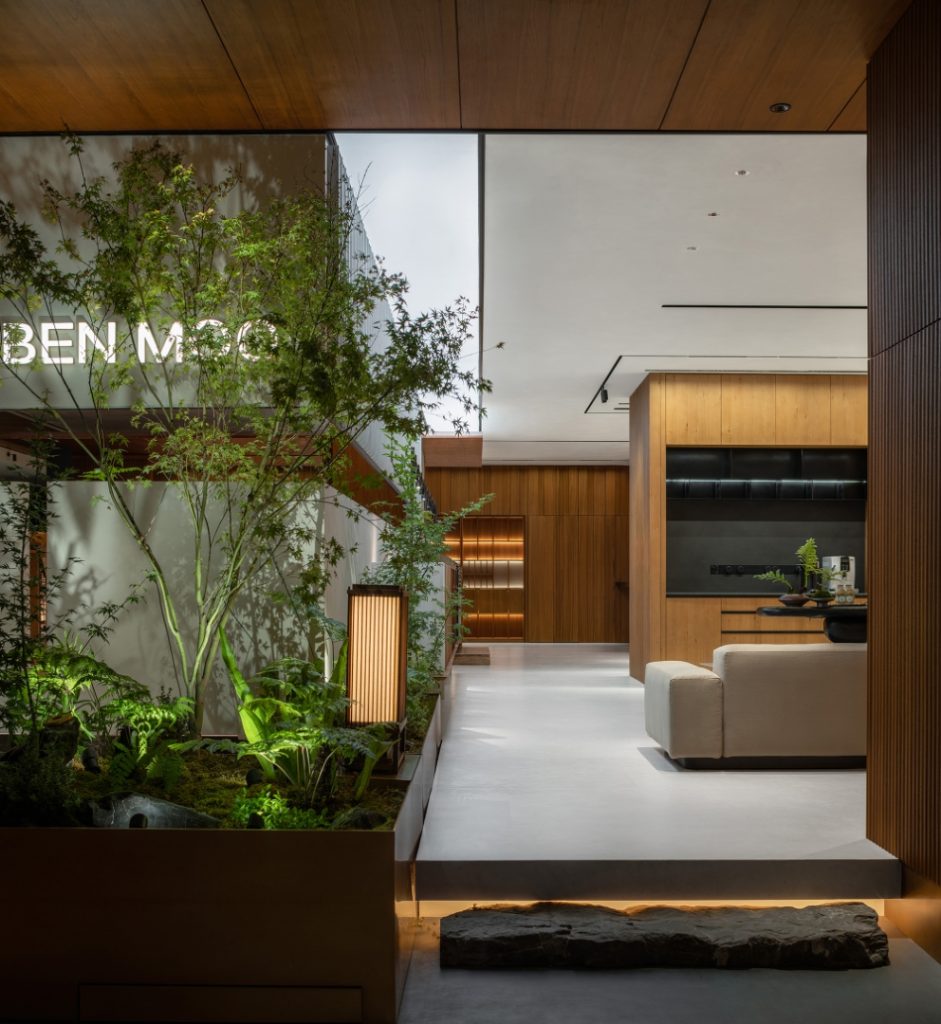 BEN MOO Brand Exhibition Hall by HDC Design in Chengdu, China
