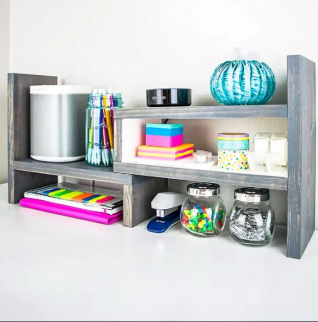 15 Easy DIY Office Storage & Organization Ideas You Should Try