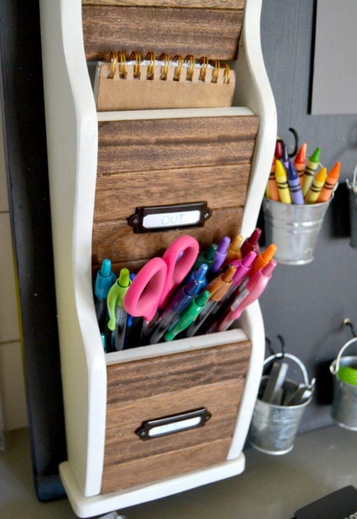 15 Easy DIY Office Storage & Organization Ideas You Should Try