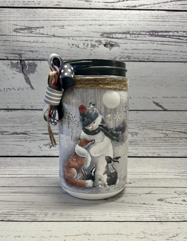 15 Stylish Winter Mason Jar Decoration Ideas To Keep After Christmas