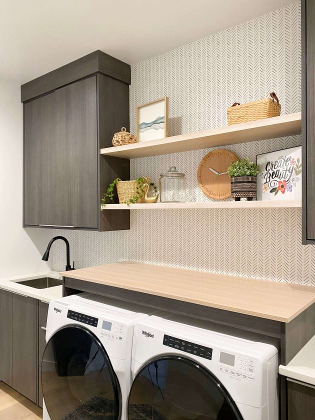 16 Practically Elegant Scandinavian Laundry Room Interior Designs