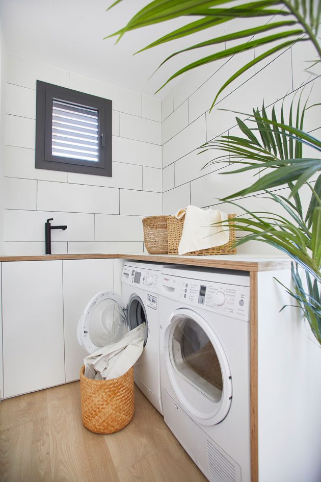 16 Practically Elegant Scandinavian Laundry Room Interior Designs