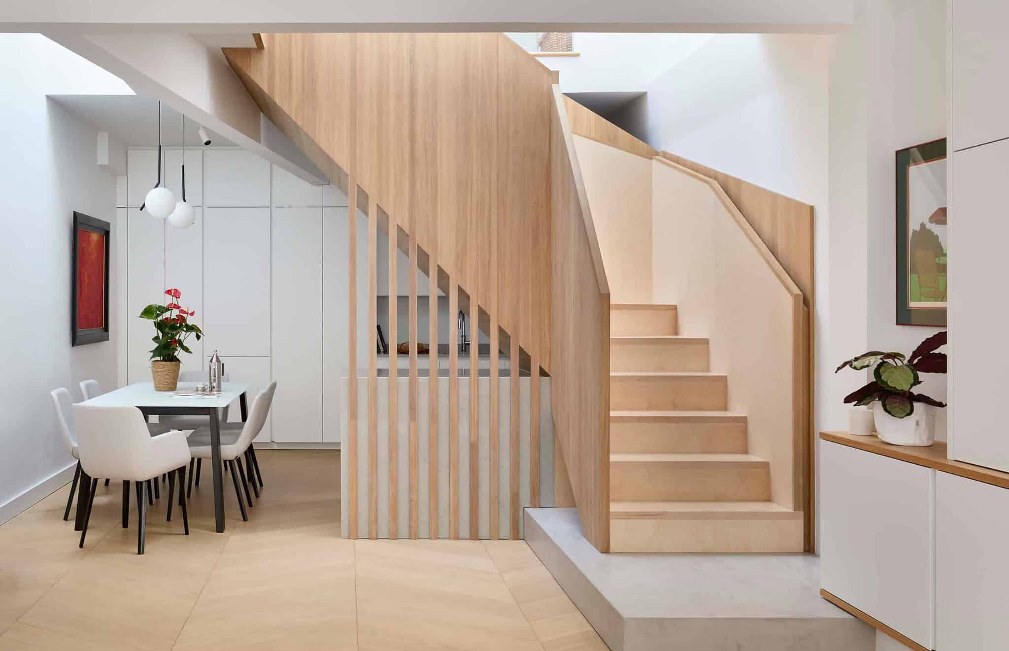18 Simplistic Scandinavian Staircase Designs For Houses And Lofts