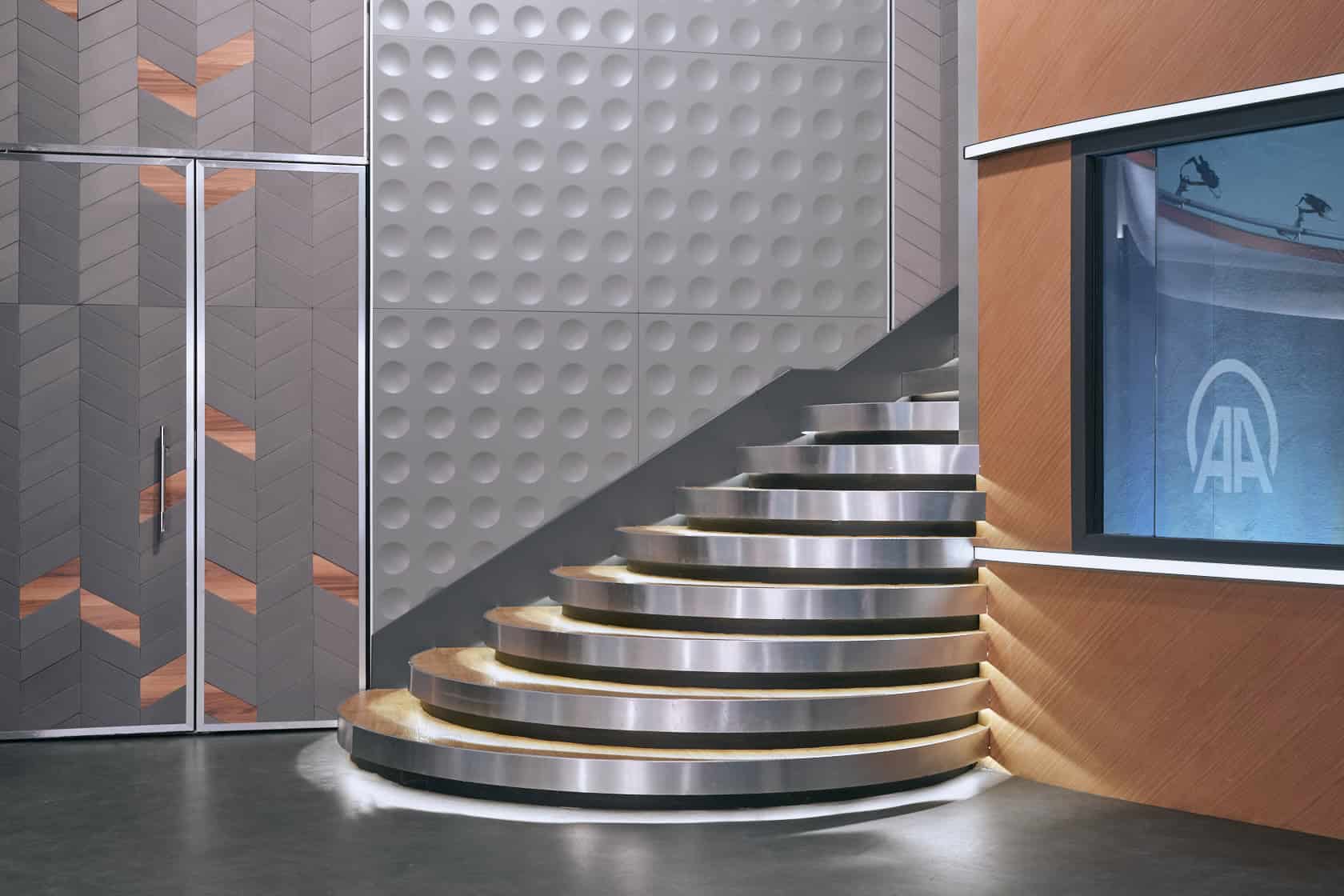 Multi-purpose broadcast and event studio for Anadolu agency by BAB ...