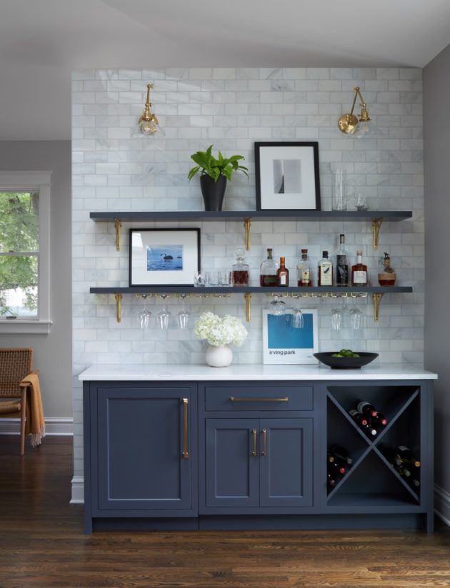 From Cozy to Classy: 16 Transitional Home Bar Interior Design Ideas