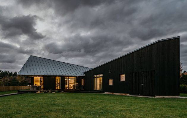 House in Koidu Villa by Kadarik Tüür Arhitektid in Estonia