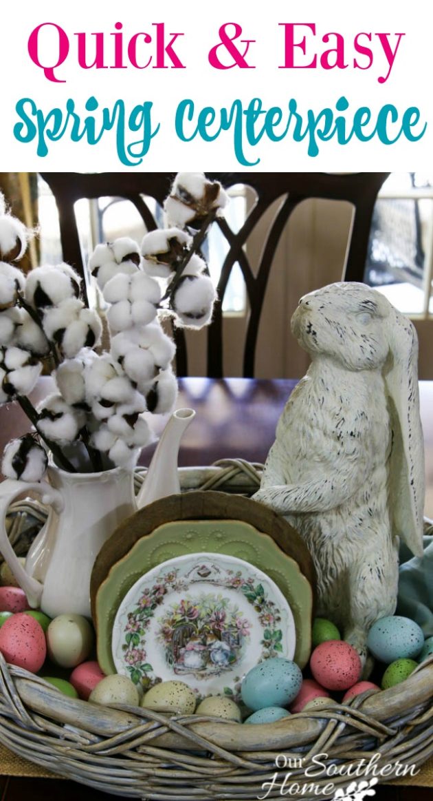 15 DIY Easter Centerpiece Ideas That Will Make Your Table Pop