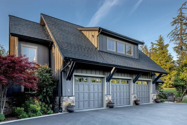 16 Transitional Garage Designs to Elevate Your Home's Curb Appeal