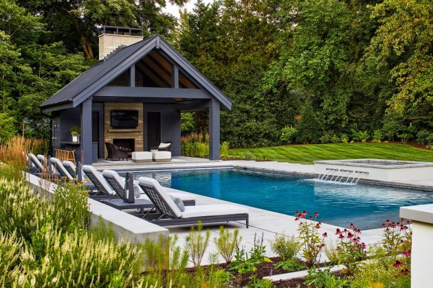 16 Transitional Swimming Pool Designs to Take Your Backyard to the Next ...