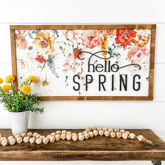 16 Vibrant Spring Sign Designs to Welcome the New Season