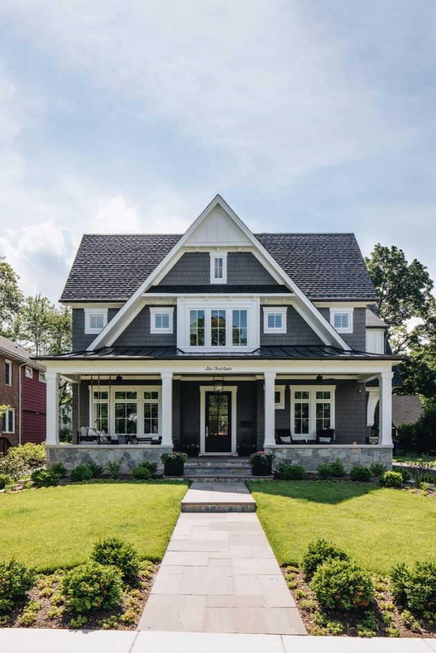 Mixing Styles: 20 Transitional Home Exterior Ideas for a Unique Look