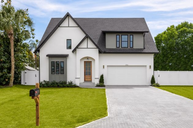 Mixing Styles: 20 Transitional Home Exterior Ideas for a Unique Look