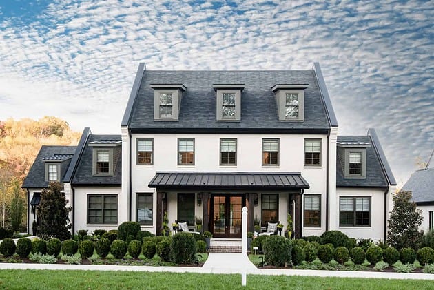 Mixing Styles: 20 Transitional Home Exterior Ideas for a Unique Look