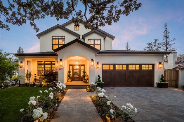 Mixing Styles: 20 Transitional Home Exterior Ideas for a Unique Look