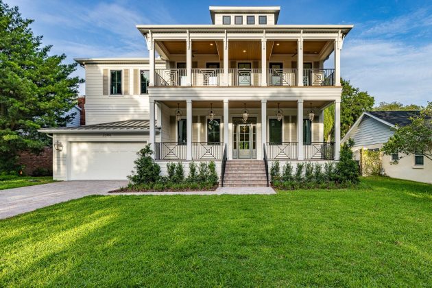 Mixing Styles: 20 Transitional Home Exterior Ideas for a Unique Look