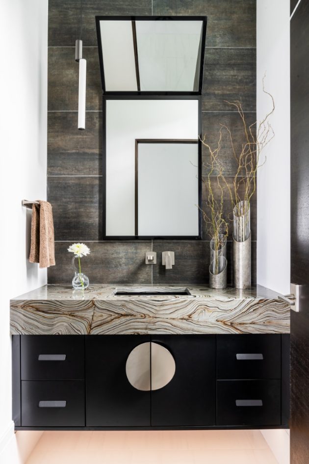 15 Contemporary Powder Room Designs That Redefine Small Spaces