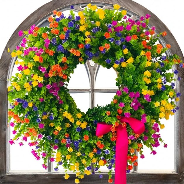 15 Lively Spring Wreath Designs That Will Refresh Your Porch