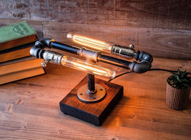 16 Industrial Table Lamp Designs That Will Add Character to Your Decor