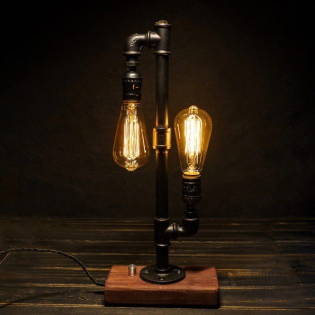 16 Industrial Table Lamp Designs That Will Add Character to Your Decor