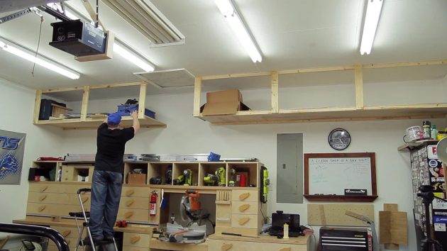 Maximize Your Garage Space with These 10 DIY Overhead Storage Solutions