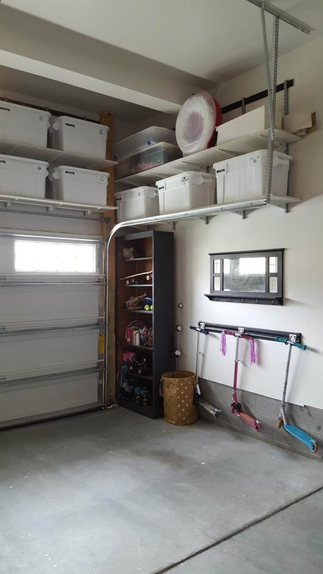 Maximize Your Garage Space with These 10 DIY Overhead Storage Solutions