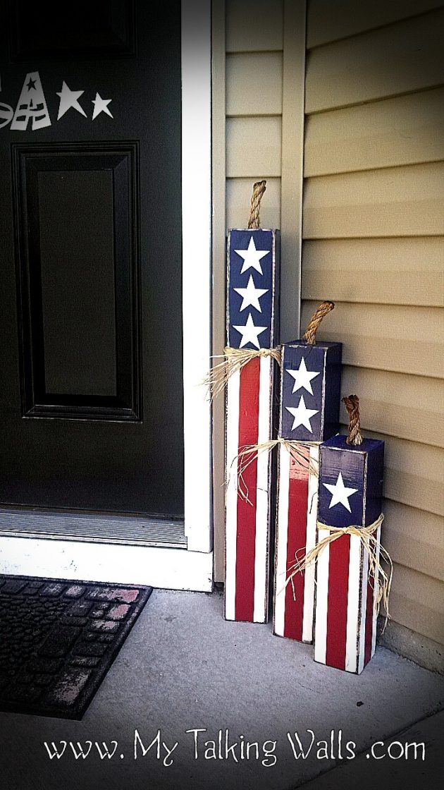 15 DIY Patriotic Decorations to Light up Your Independence Day