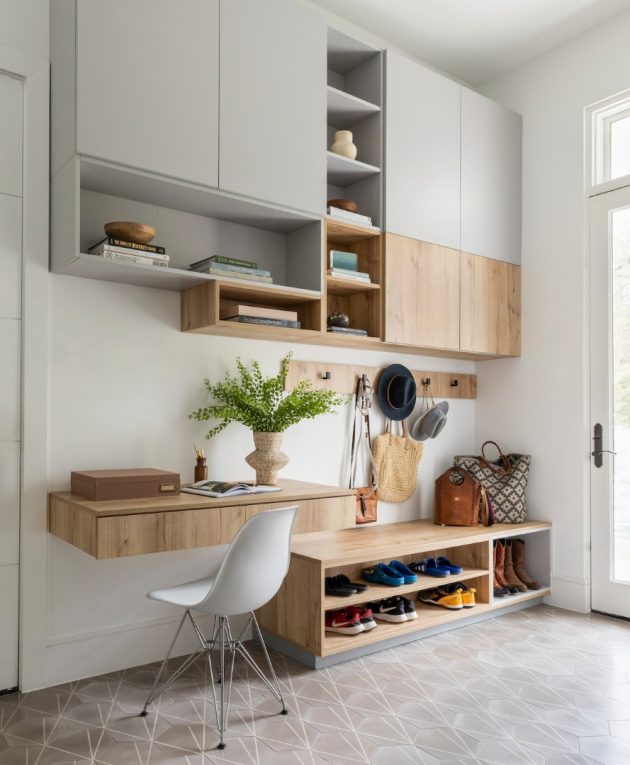 20 Stunning Contemporary Entry Hall Designs That Make a Lasting First ...