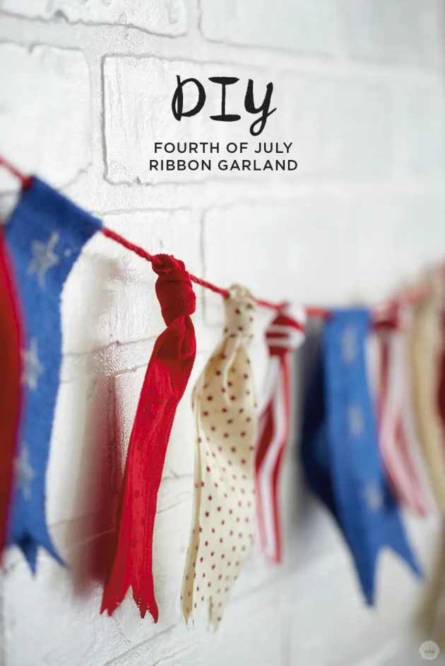 Unleash Your Creativity: DIY Patriotic Garland for an Epic 4th of July ...