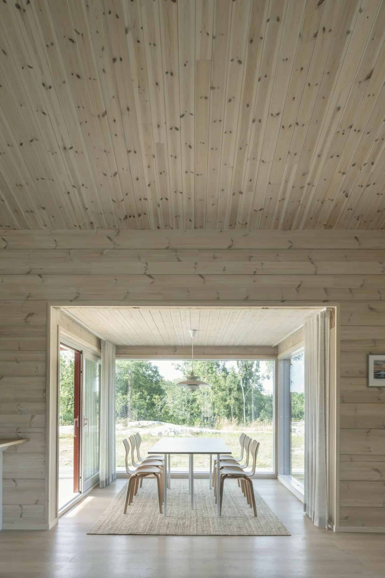 A Finnish Log House Decor at its Finest