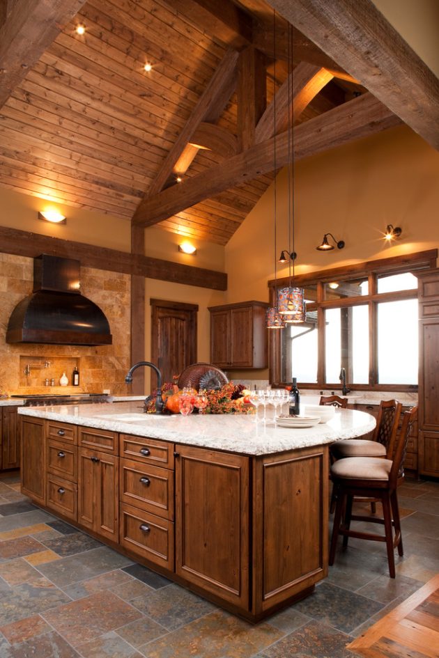 15 Charming Traditional Wooden Kitchen Designs for a Warm and Inviting ...
