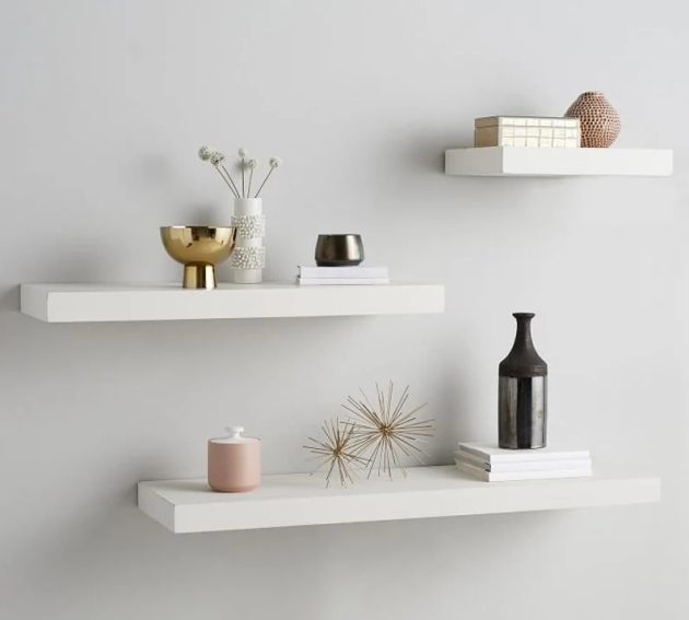 20 Sleek and Space-Saving Floating Shelves for Your Interiors