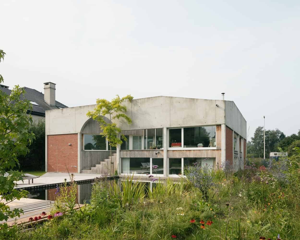 House hkZ by BLAF Architecten in Zoersel, Belgium