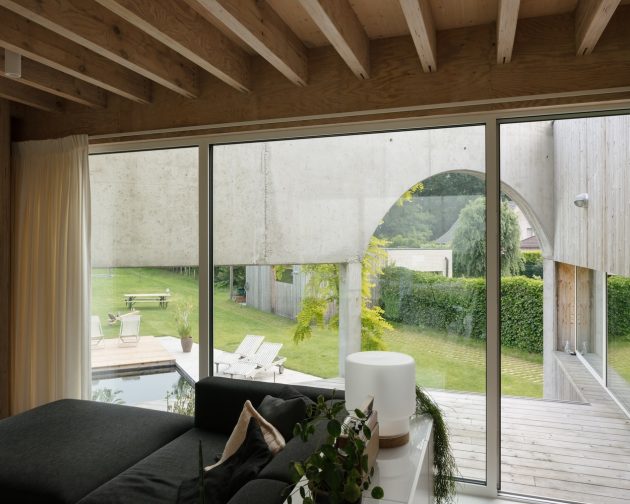 House hkZ by BLAF Architecten in Zoersel, Belgium
