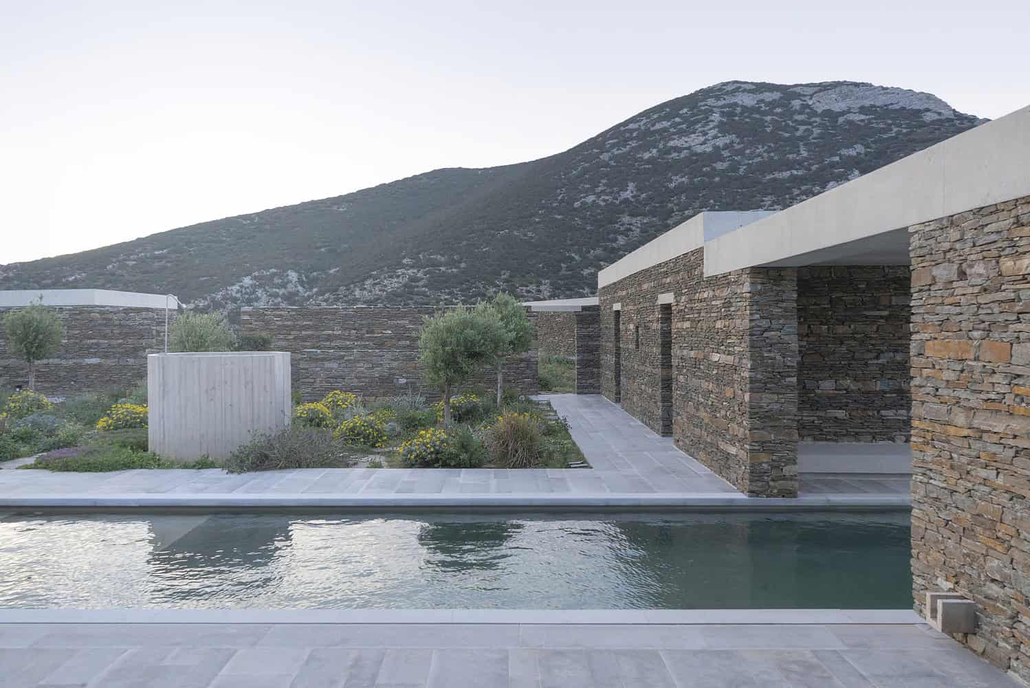 House with a Garden by OFFICE MUTO on Milos, Greece