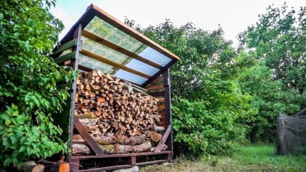 15 Creative Firewood Storage Designs to Organize Your Woodpile