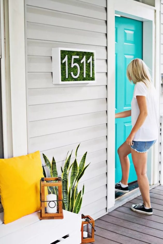 15 Creative DIY House Number Ideas to Personalize Your Home