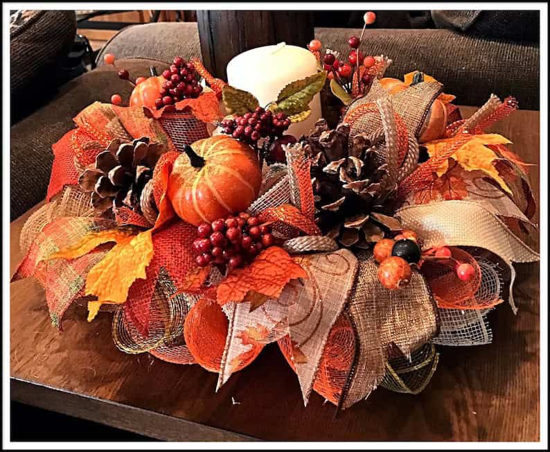 15 Nature-Inspired Fall Centerpiece Designs: A Tapestry of Autumn's Colors